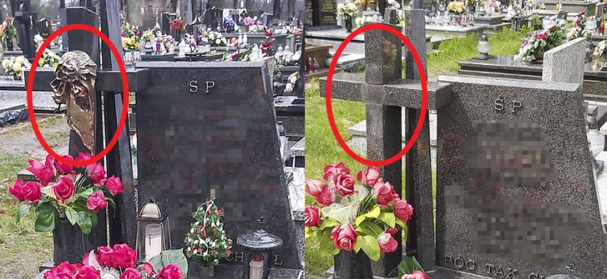 Hieny cmentarne w akcji!